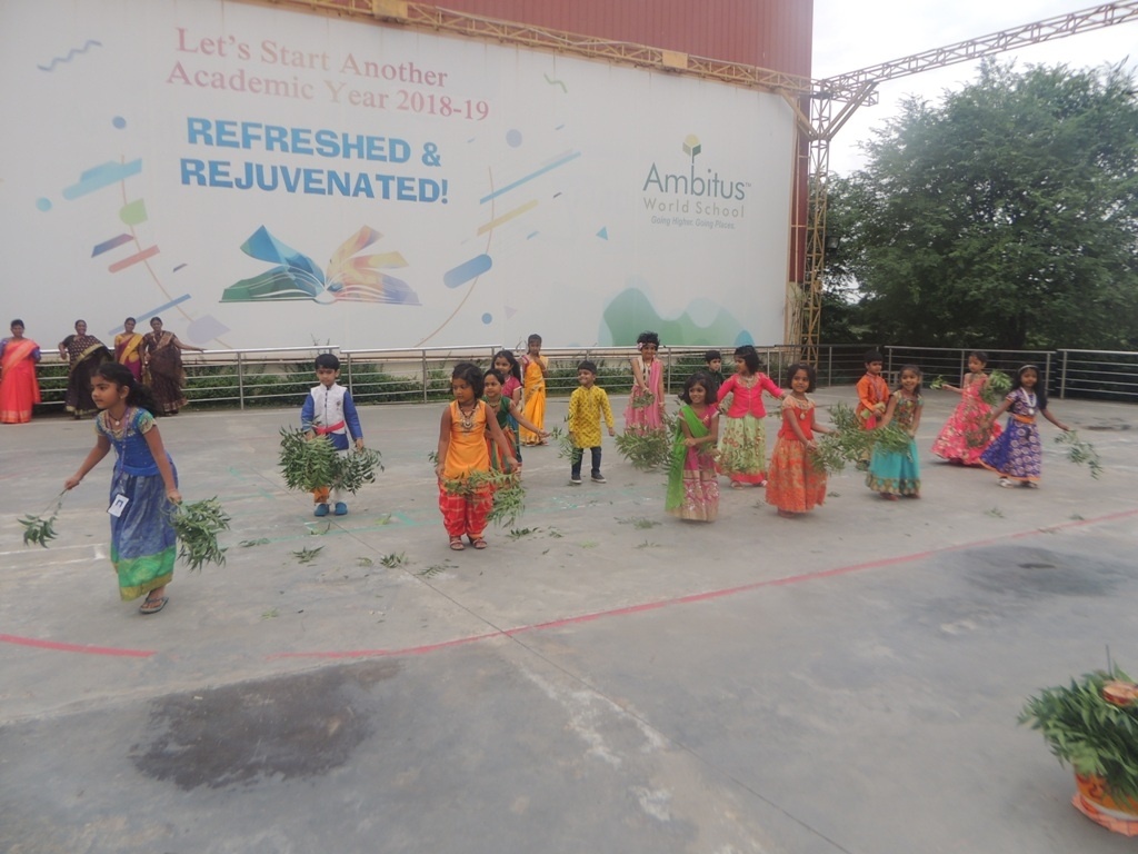 Bonalu Celebrations test - Ambitus World School - Hyderabad Campus